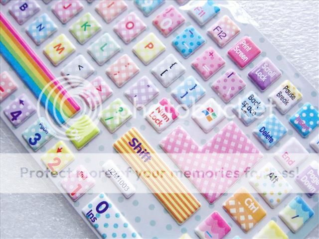 Cute Keyboard Sticker (end 12/1/2018 12:00 AM)
