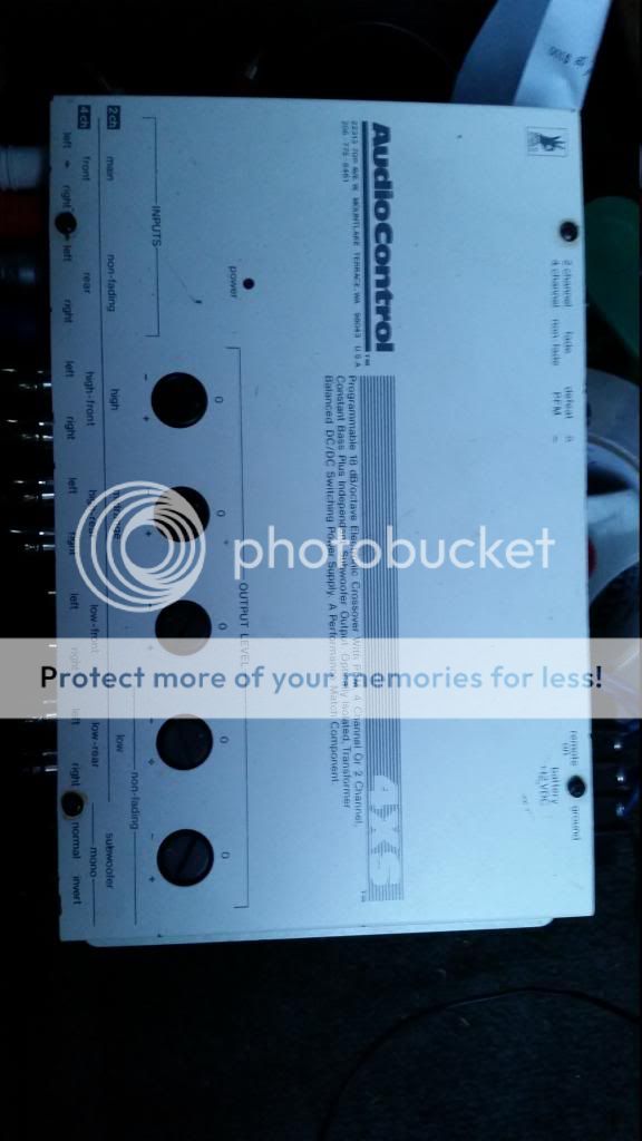 Audiocontrol 4xs 2 or 3 way electronic crossover | DIYMobileAudio.com ...