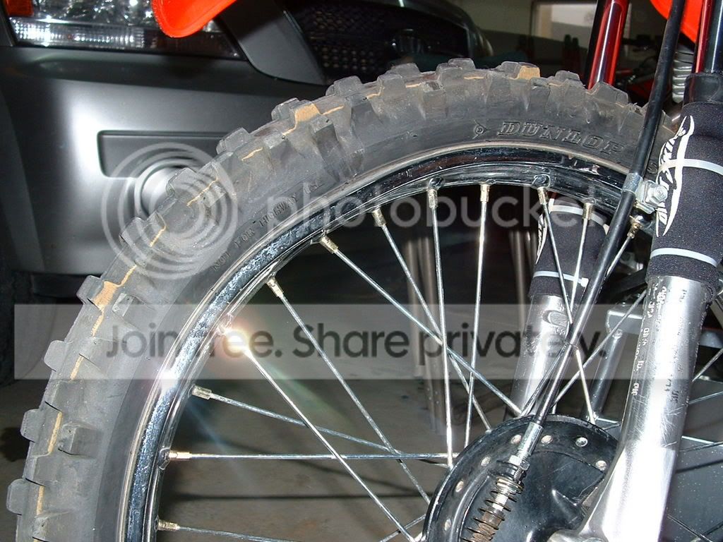 Bent wheel? - General Dirt Bike Discussion - ThumperTalk