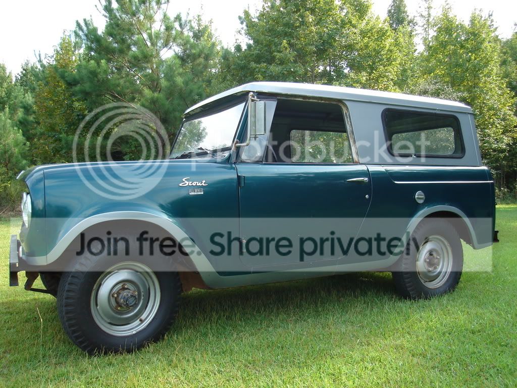 '67 Scout 800 Pics | BinderPlanet.com