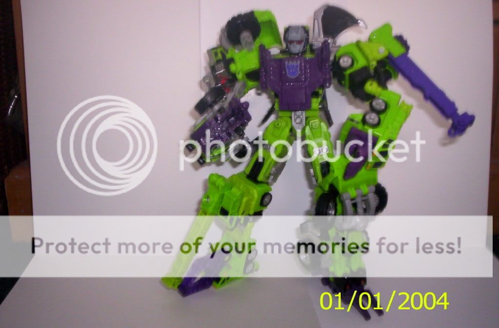 Minor/Repaint: - my classics devastator | TFW2005 - The 2005 Boards