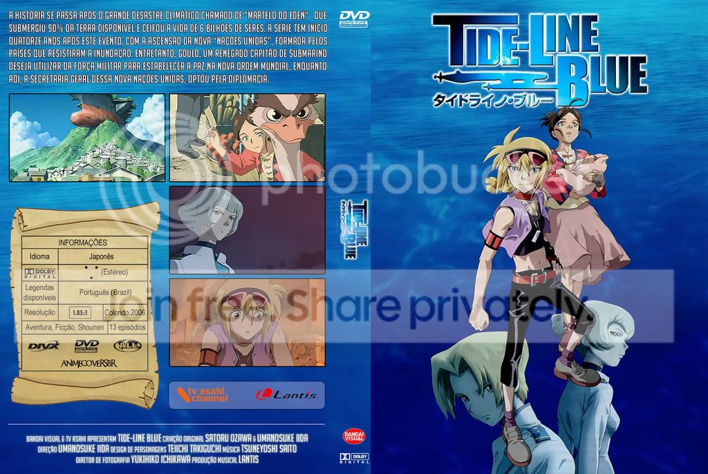 Anime Cover Arts: Black Lagoon, Maburaho e Tide-Line Blue